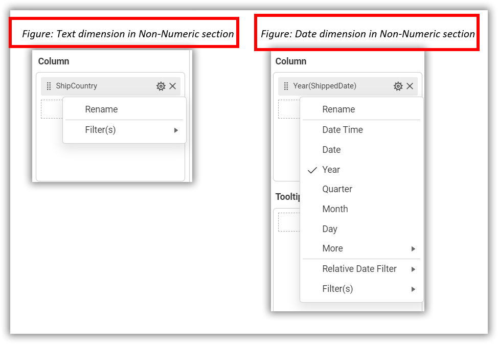 Column Chart – Cloud BI Visual | Bold BI Documentation