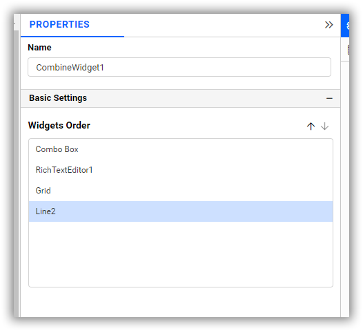 Combine Widget – Cloud BI Visual | Bold BI Documentation