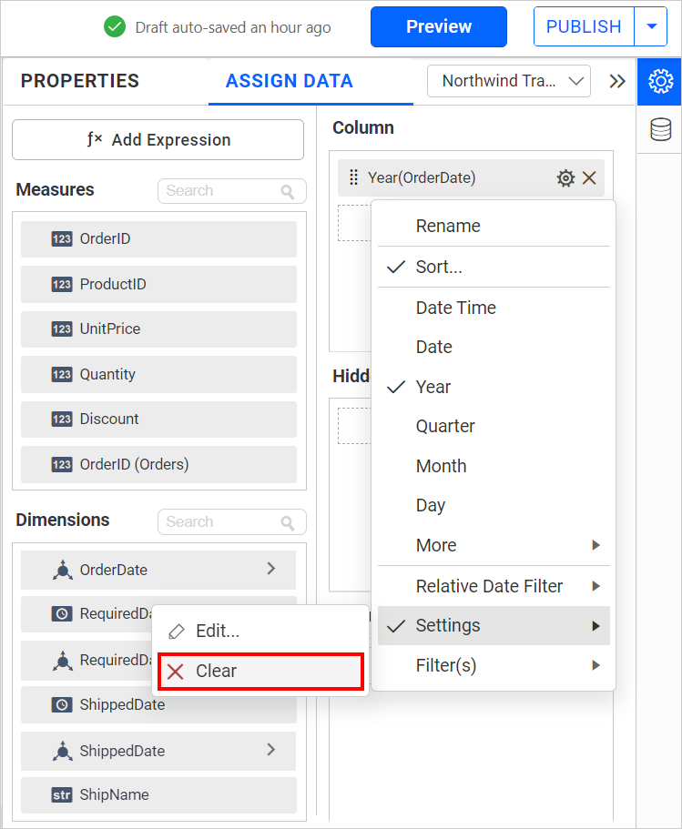 Displaying Custom Date Format In Dashboard Widget Bold BI Docs