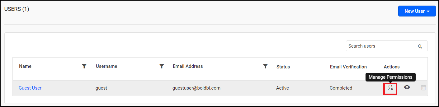 Managing Permissions Embedded Bi Bold Bi Documentation