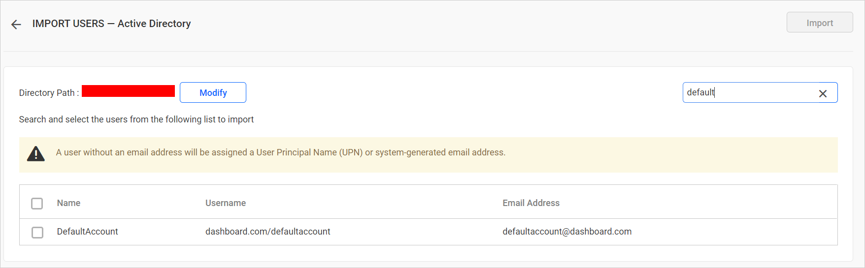 User Import from Active Directory – Embedded BI | Bold BI