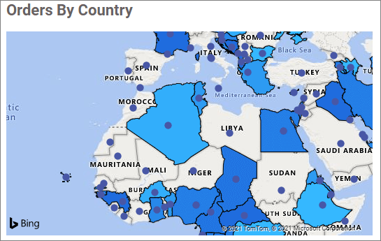 Bing Maps Embedded BI Visual Bold BI Documentation