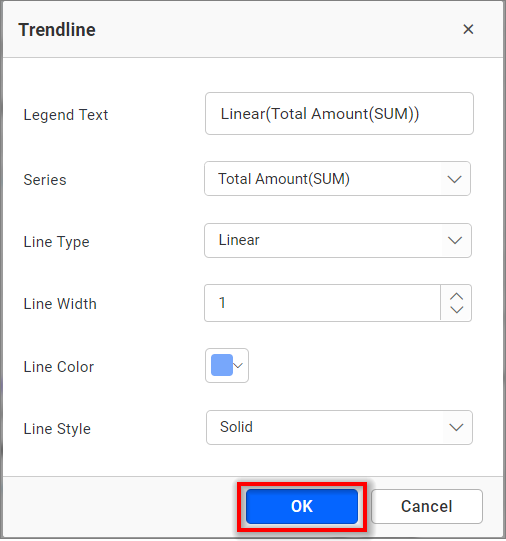 Add Trendline In Chart Embedded BI Bold BI Documentation