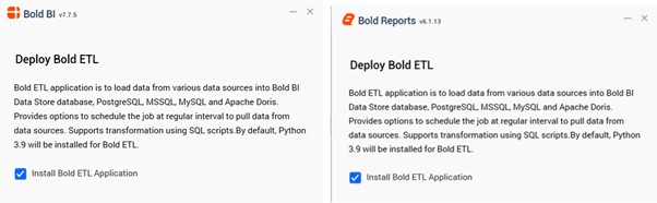 Working With Etl In Bold Bi Embedded Bi Bold Bi Learning